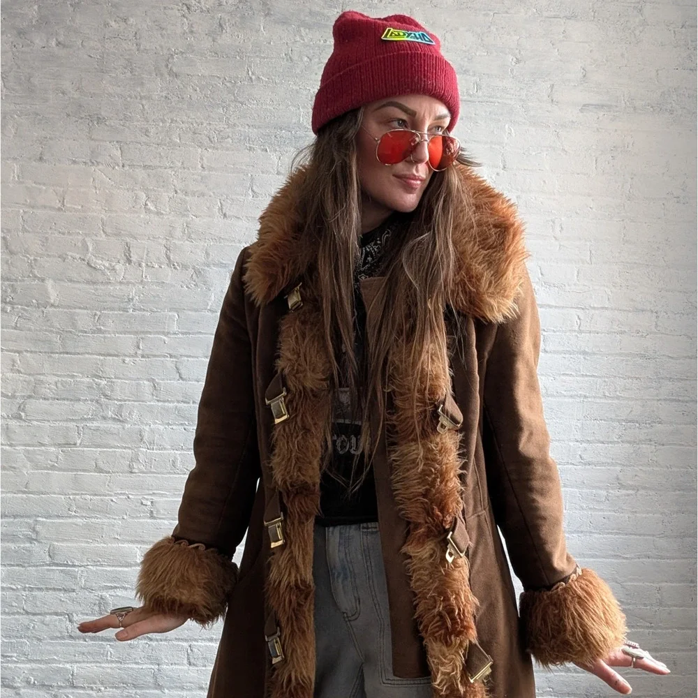 Vintage | Jackets & Coats | Vintage Leather Jacket Penny Lane Jacket ...